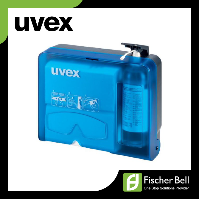 Uvex Safety Spectacles Safety Glasses Cleaning Station New And Improved Lazada Singapore