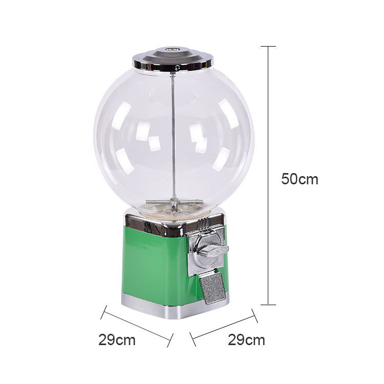 Gumball Candy Vending Machine Durable Metal Body Capsule Bouncy Ball ...
