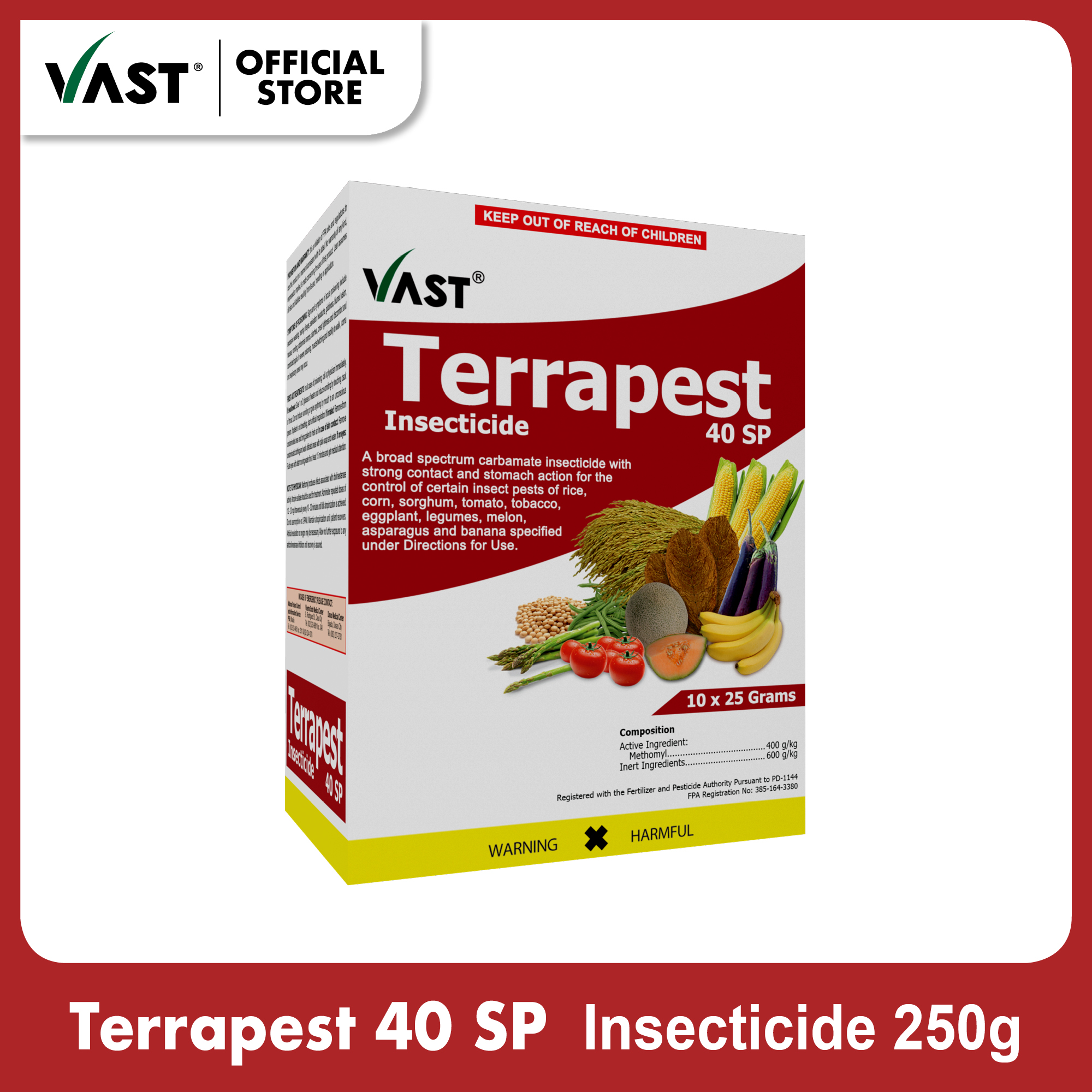 Vast Terrapest 40 SP Insecticide 250g | Lazada PH