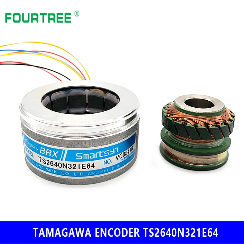 New Encoder TAMAGAWA BRX Smartsyn Resolver TS2640N321E64 Servo Motor ...