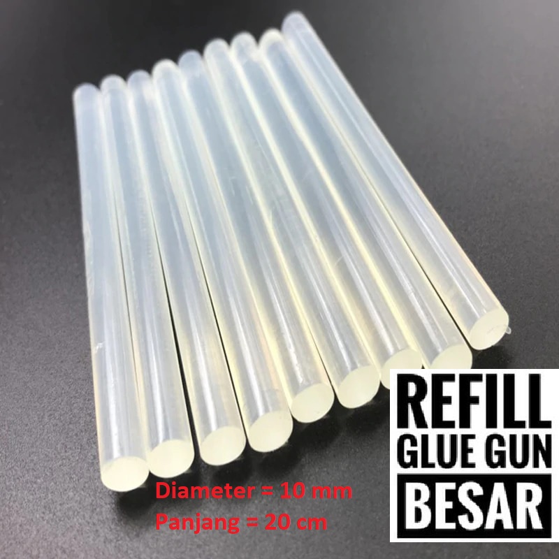 Lem tembak - Lem Bakar - Isi Lem Tembak Besar/Refill Lem Tembak Ukuran ...