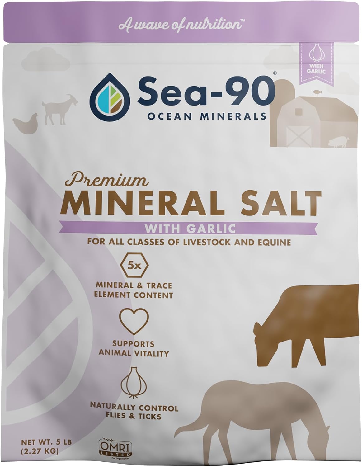 Premium Mineral Salt with Garlic, 2kg . Bag | Daraz.pk