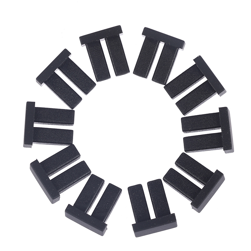 10pcs/lot LC Optical Module Dust Plug SFP Fiber Module Protection Cover ...