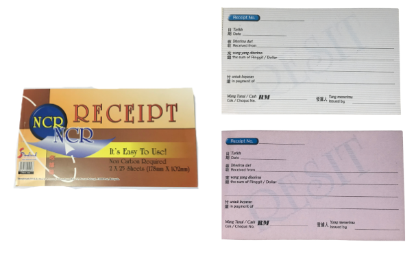Standard Reciept Book Office Supplies | Lazada