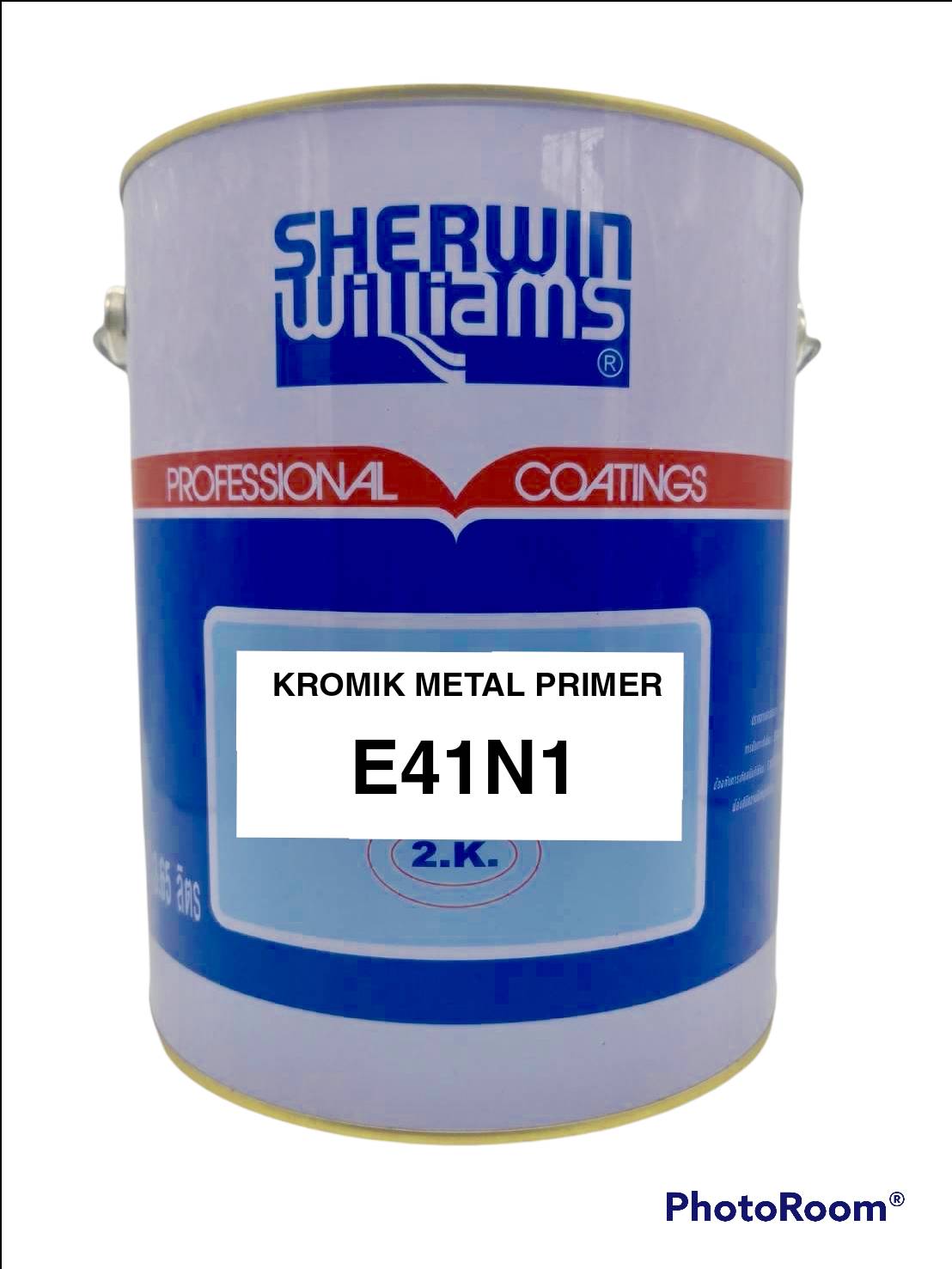 KROMIK® METAL PRIMER E41N1 โครมิค® สีรองพื้นกันสนิมอัลคิด E41N1 (น้ำตาล ...