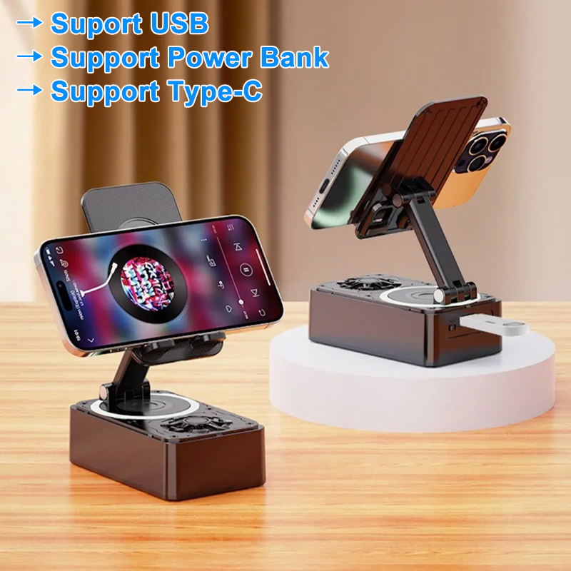 【Versatile】 New Holder Stand With Speaker Adjustable Desktop Live Lazy ...