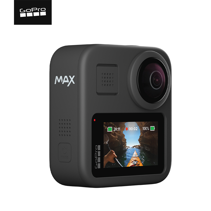 GoPro MAX กล้องกีฬาพาโนรามา ดำน้ำ มอเตอร์ไซค์ เล่นสกี กันน้ำ ป้องกันการ ...