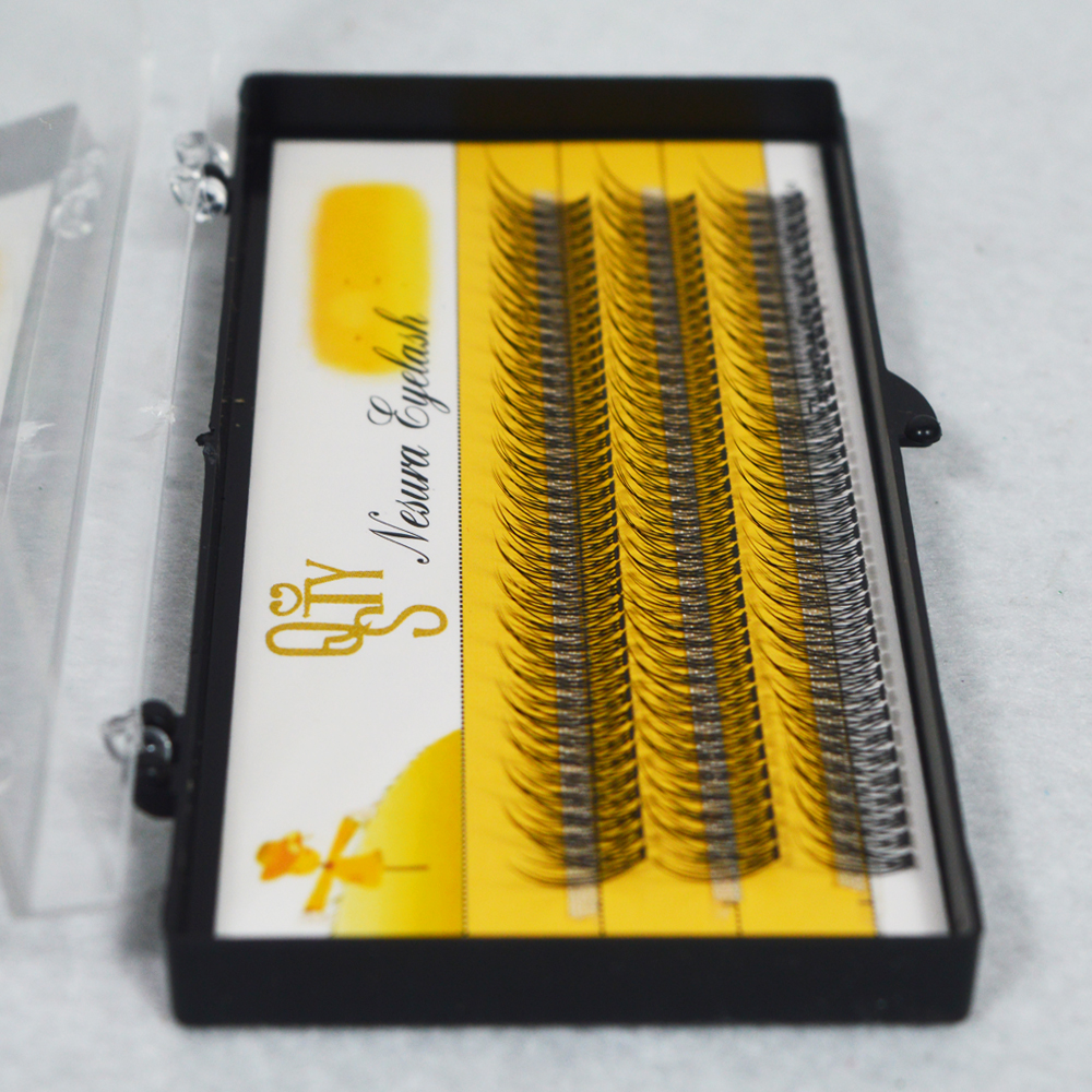 Tanggeri Fashion QSTY Soft Black Mink Eyelash Extension 10D dovetail ...