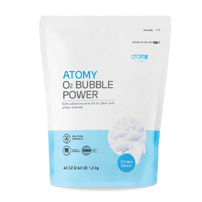 Atomy O2 Bubble power 1.3 kg Laundry Powder (Fabric Bleach and ...