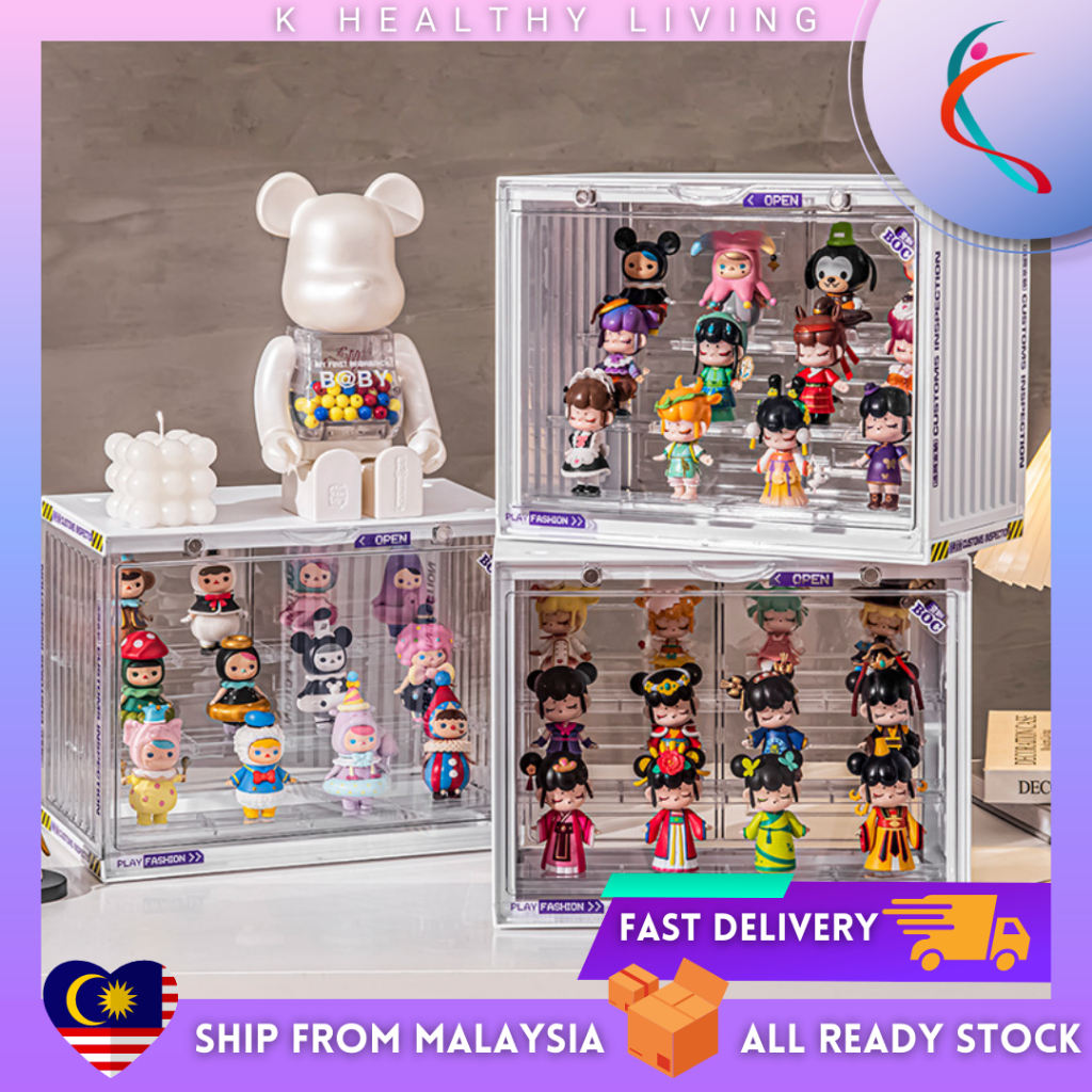 Popmart Display Box Container Mystery Box Storage Toy Lego Figure ...