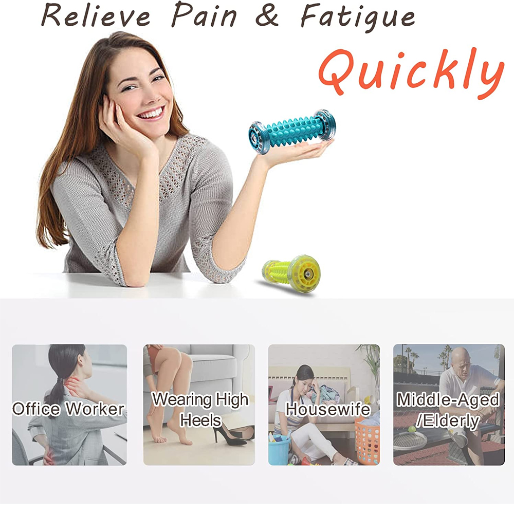 HOT Massage Ball,Foot Pain Therapy Kit,Plantar Fasciitis,Heel Spur,Sore ...