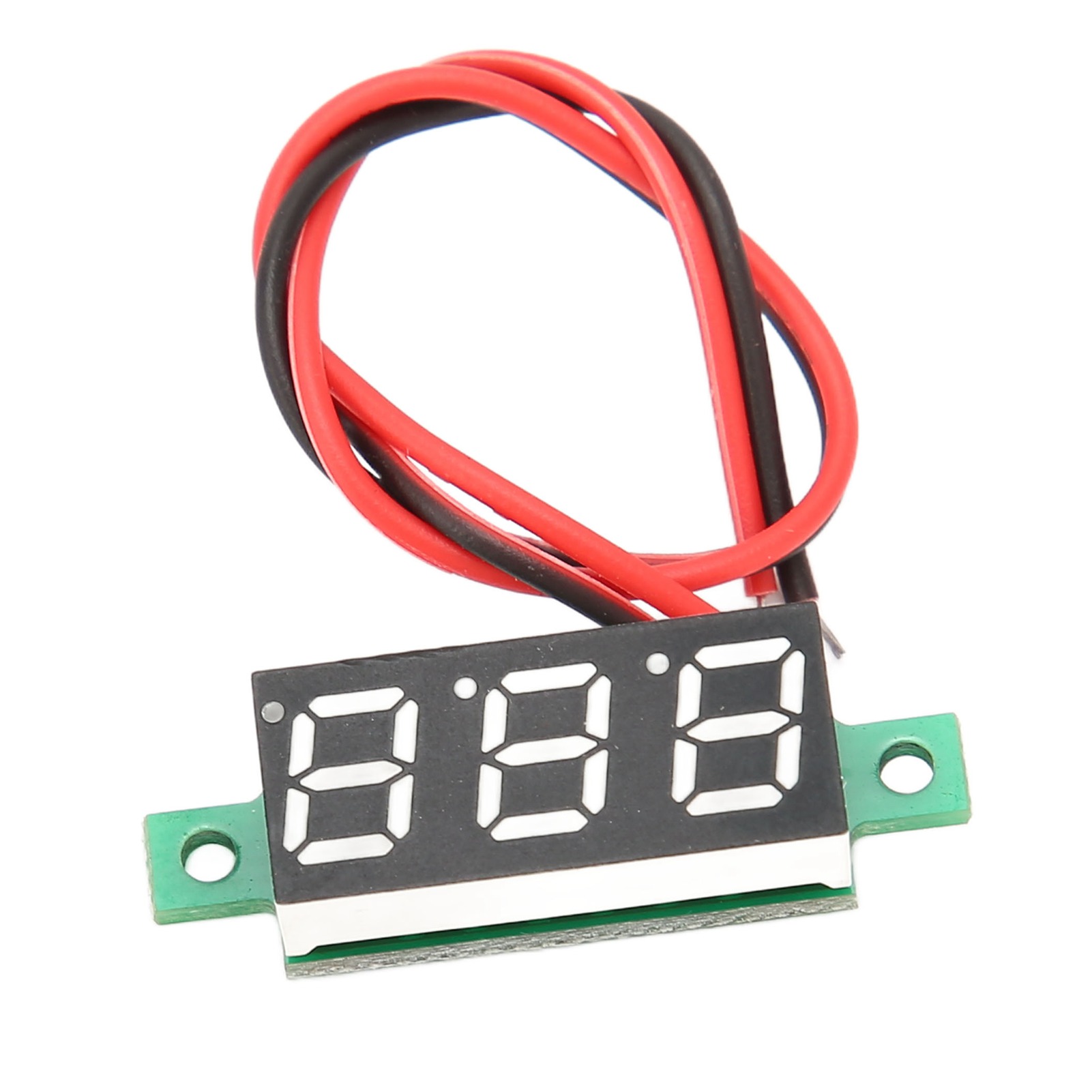 Voltmeter 0.28in Digital Display Volt Voltage Meter 2 Wire DC4‑30V for ...