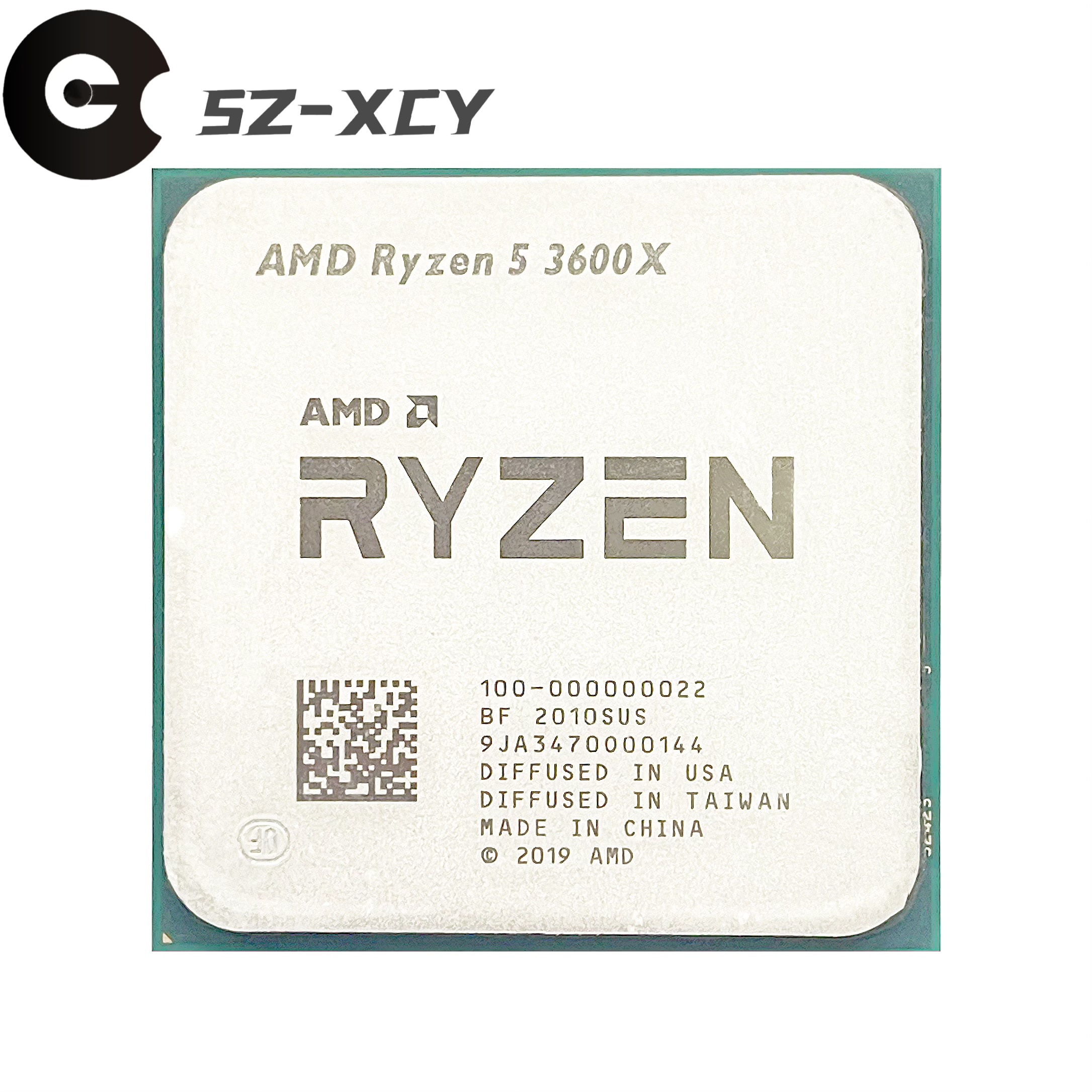 AMD Ryzen 5 3600X R5 3600X 3.8 Ghz Six-Core Twelve-Thread CPU Processor ...