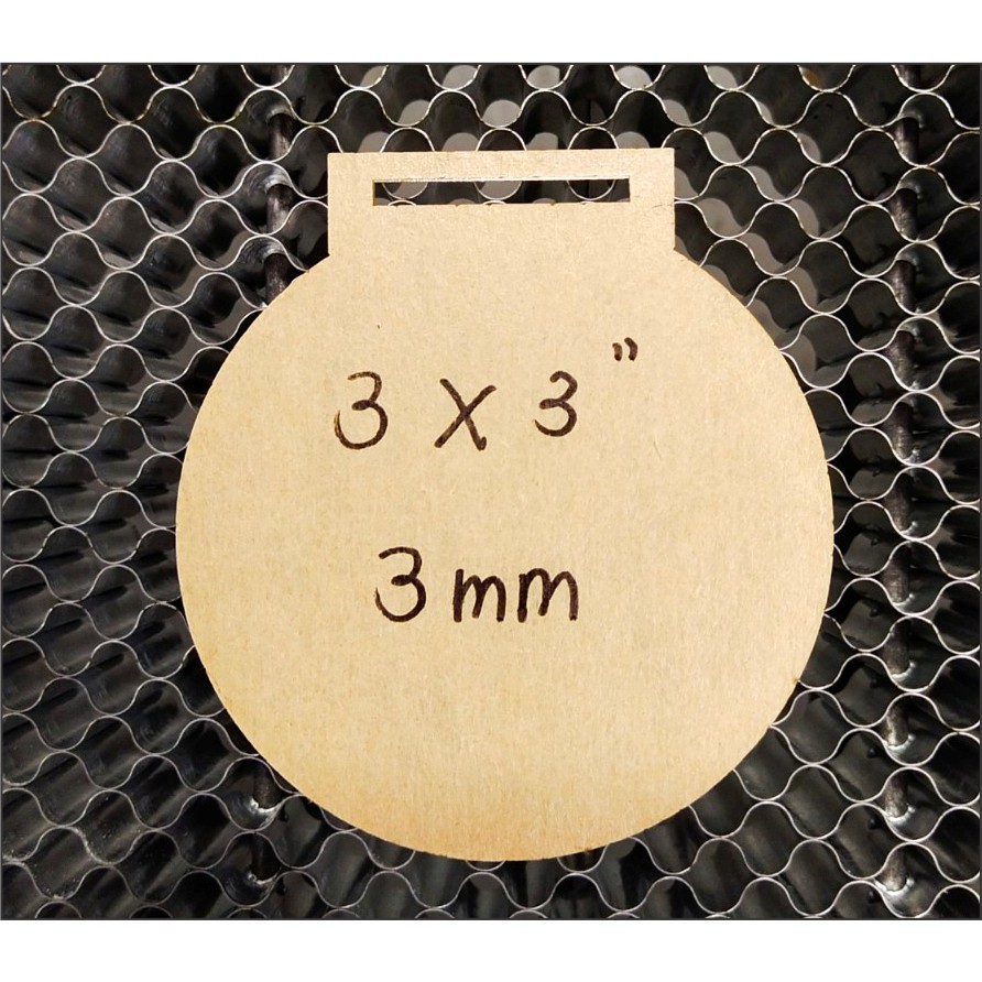 Blank Acrylic Medal Thickness 3Mm 2In / 2.5In /3In 3.5In | Lazada PH