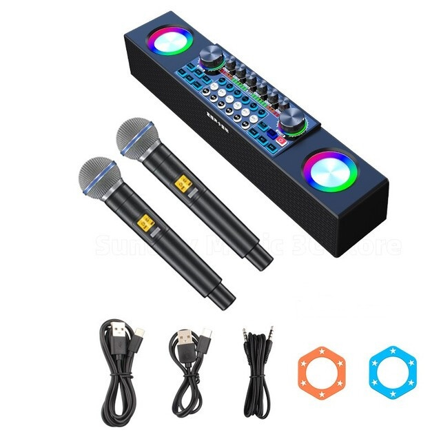 SY6 wireless live singing sound card audio all-in-one machine family ...