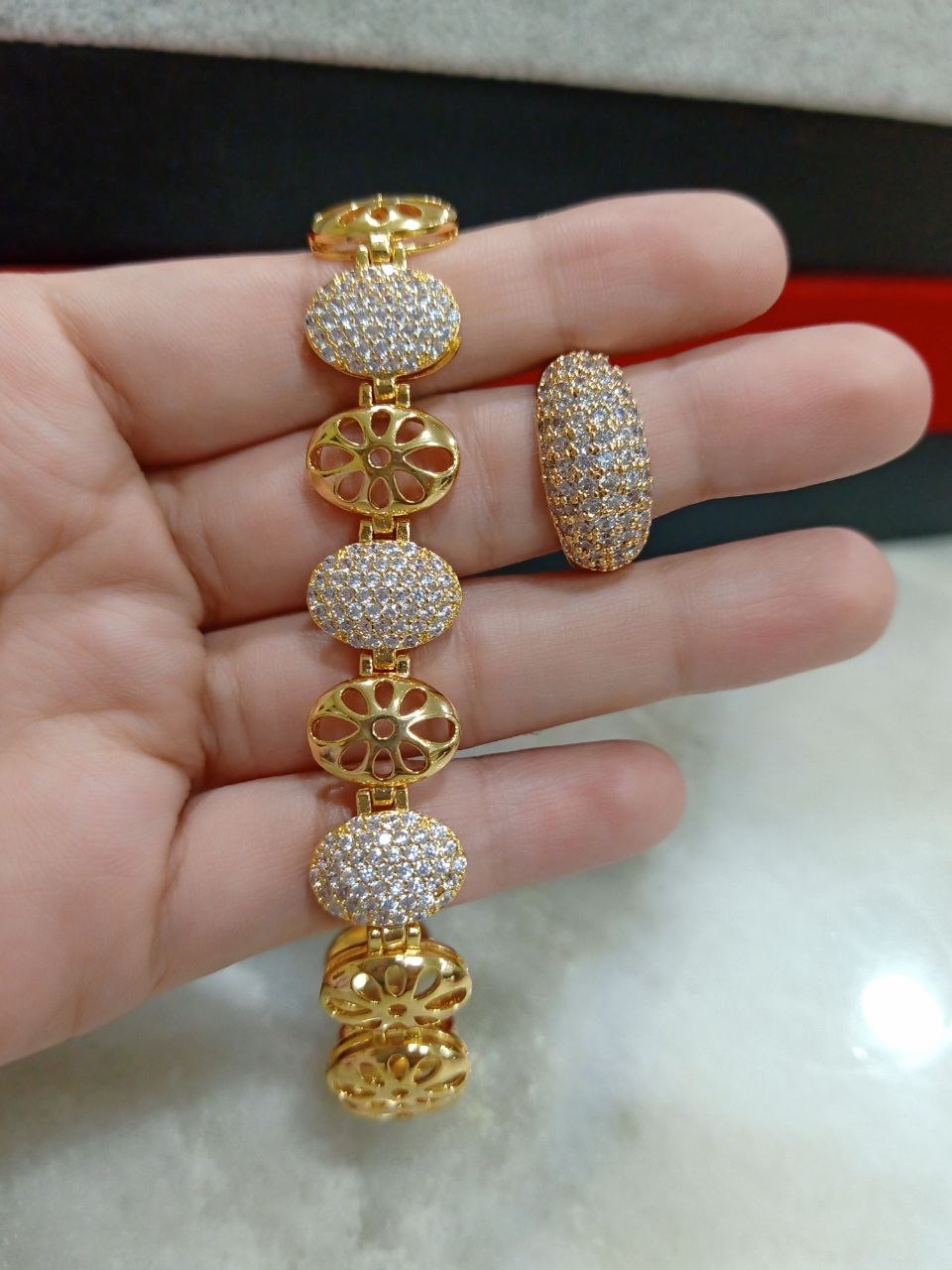 SET BATU CANTIK EMAS SUASA 375/18K | Lazada