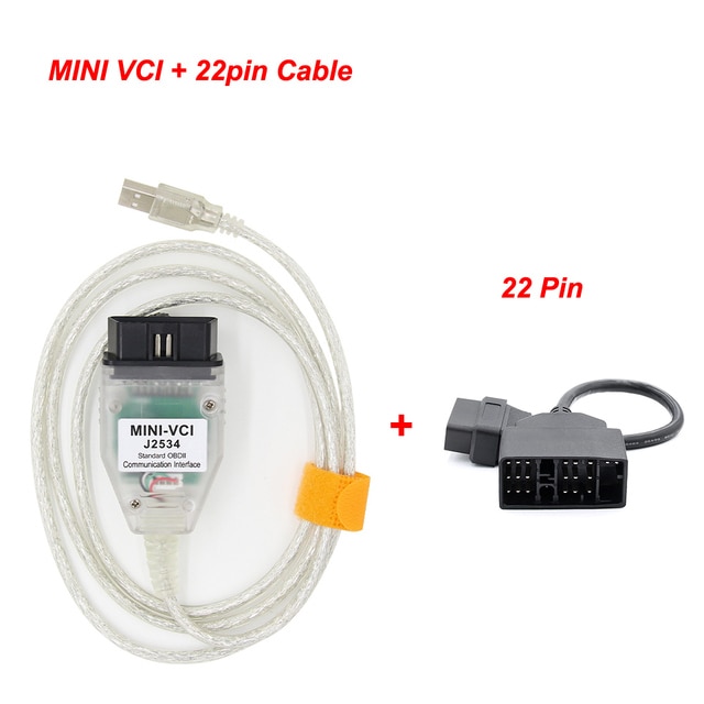 mini vci For Toyota TIS Techstream V17.30.011 minivci FTDI For J2534 ...