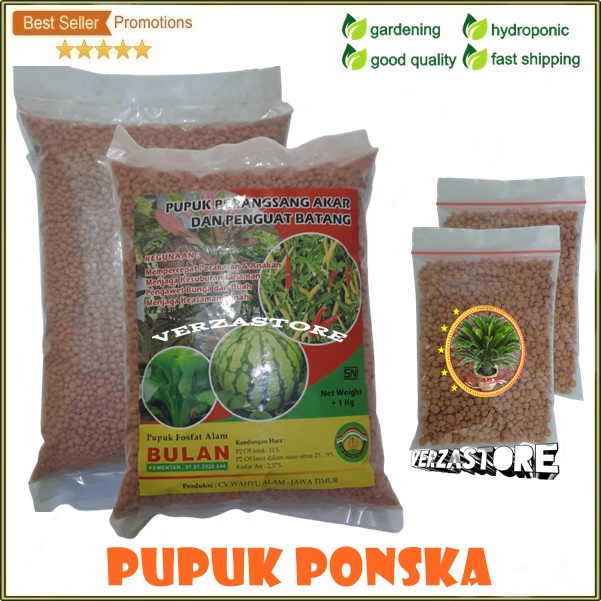 pupuk ponska repack 100grm pupuk perangsang akar dan penguat batang ...