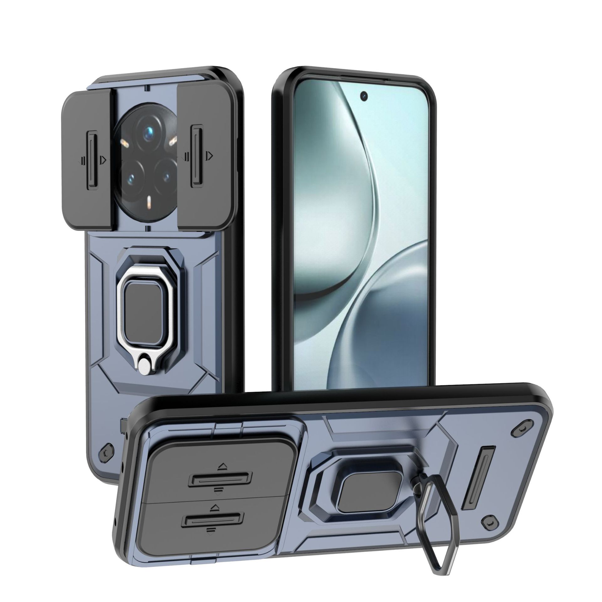 Oppo Realme 14 Pro Plus Magnetic Phone Case ,Military-Grade Shockproof ...