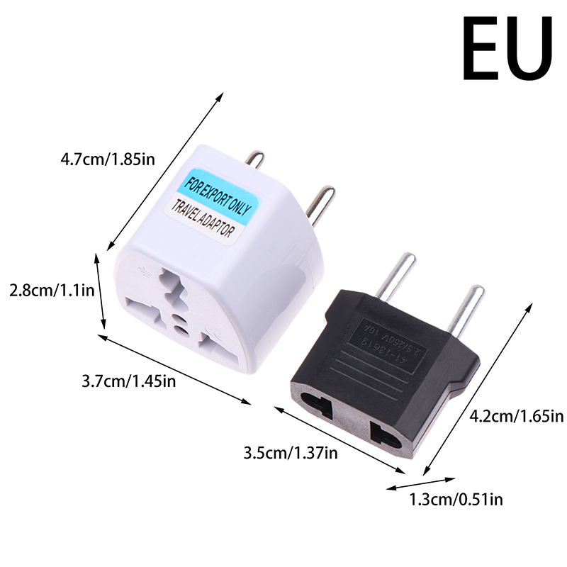 Universal Japan CN US Plug Adapter International AU UK EU To US ...