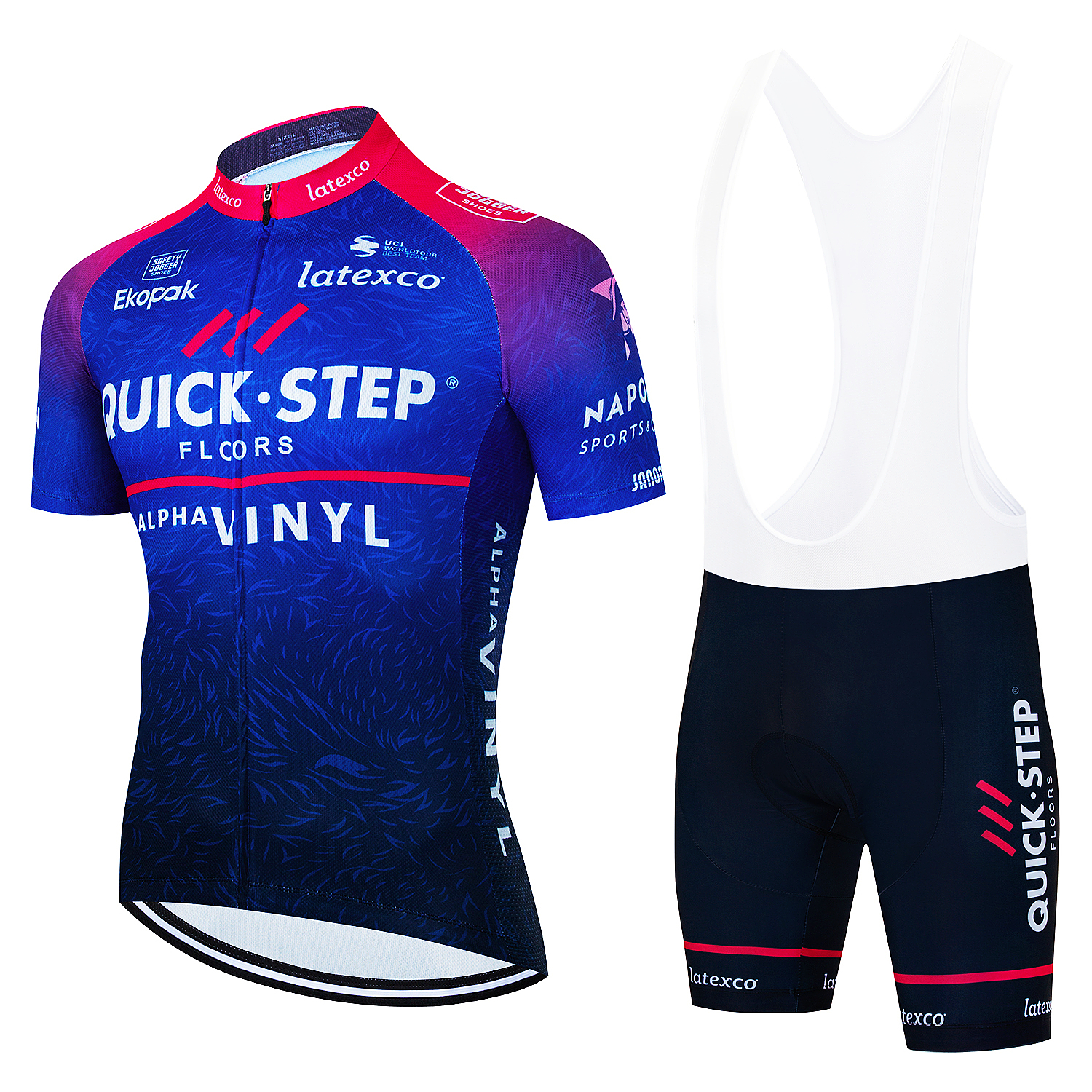 【Bestseller Alert】 QUICK STEP Team Cycling jersey Sets Men's Cycling ...