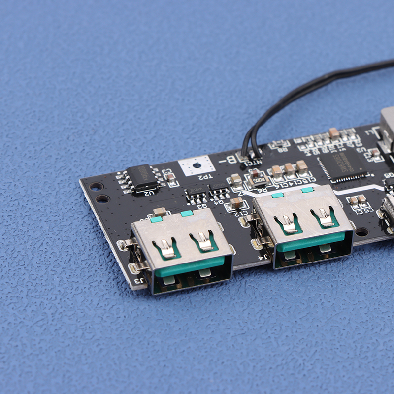 QC4.0 QC3.0 LED Dual USB 5V 4.5A 22.5W Micro/Type-C USB Mobile Power Bank 18650 Charging Module ...