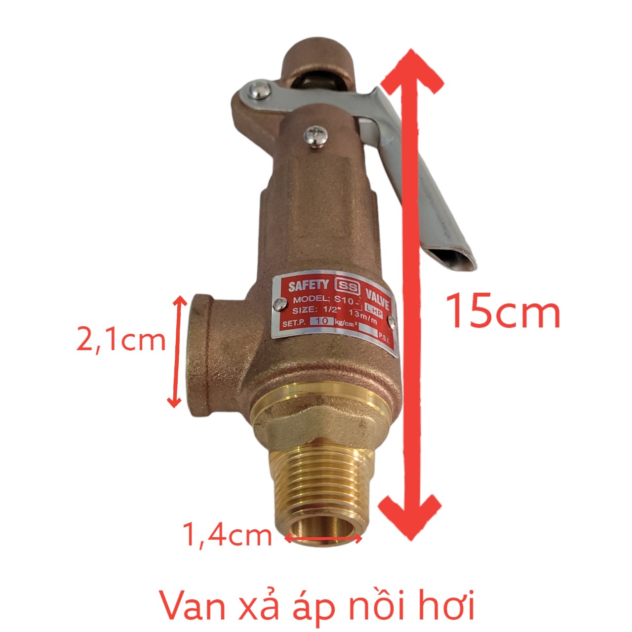 Van áp xả cho nồi hơi an toàn loại nhỏ ,S10-LHP | Lazada.vn