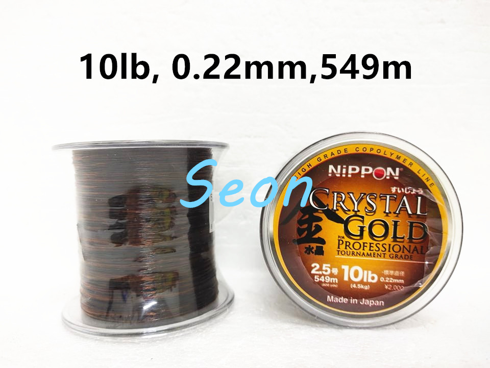 SEON NIPPON CRYSTAL GOLD LINE FISHING LINE TALI TANGSI MADE IN JAPAN ...