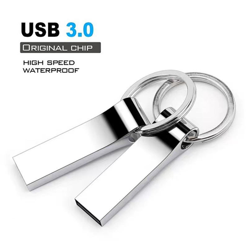 USB 2TB Flash Drives with Keychain Metal USB Flash Disk Pendrive Flash ...