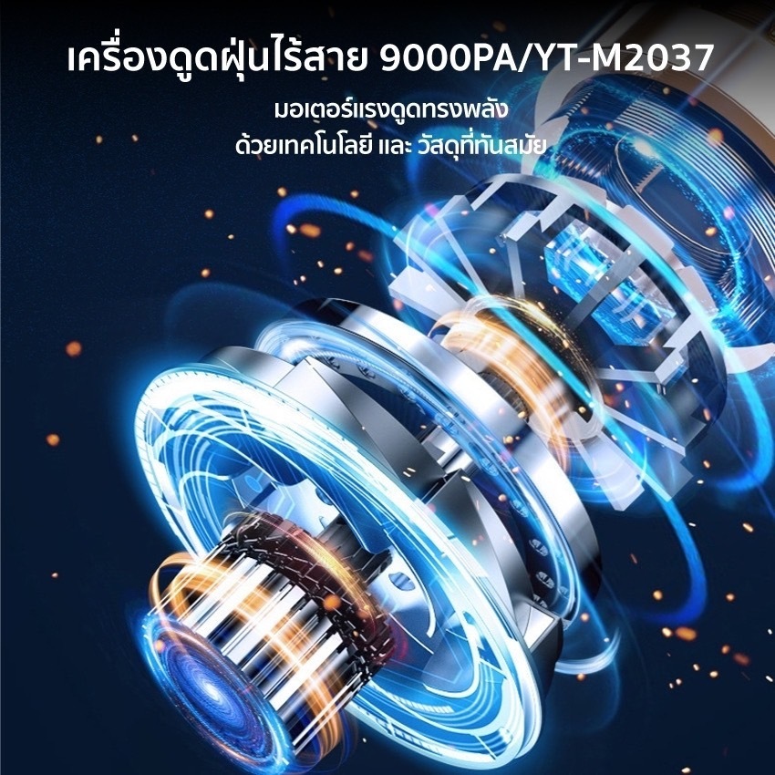 เครื่องดูดฝุ่นในรถ บนโต๊ะคอม ไร้สาย ชาร์จแบตขนาดเล็ก อัตโนมัติ แรงดัน ...