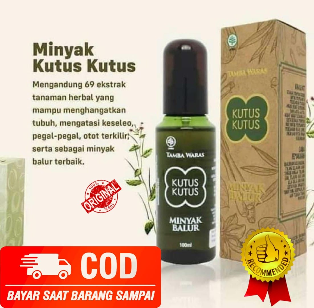Minyak Kutus-kutus ASLI BALI 100ML Kemasan Baru Kutus Kutus Bali Tamba ...