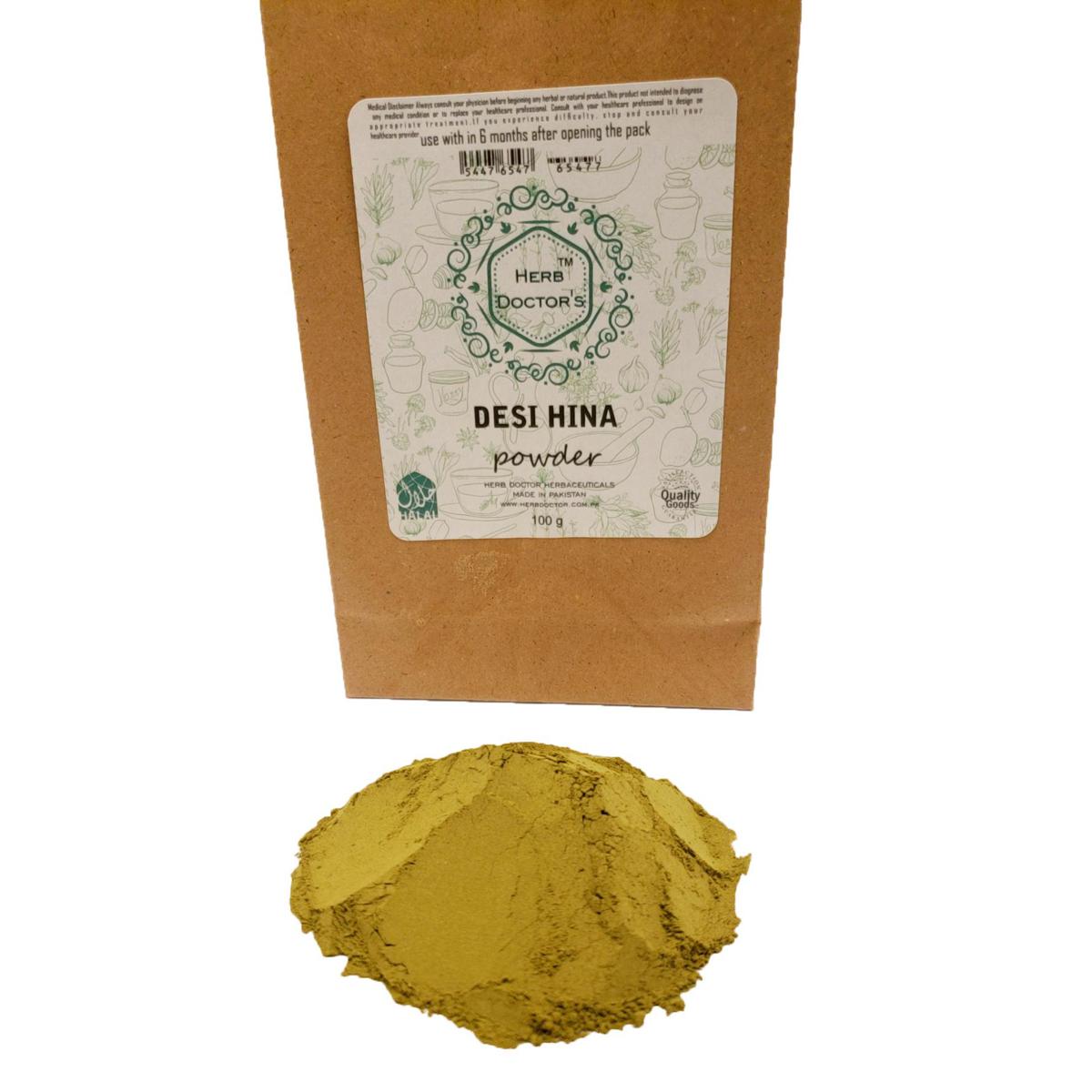 Mehndi leaves powder ( Natural Henna 100G | Daraz.pk