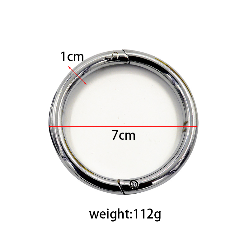 7cm Bull Cow Cattle Nose Ring Stainless Steel Big Cattle Nose Ring ...