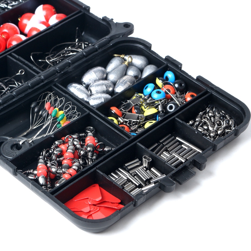 263PCS Fishing Accessories Fish Tackle Box Fishing Accessories Case ...