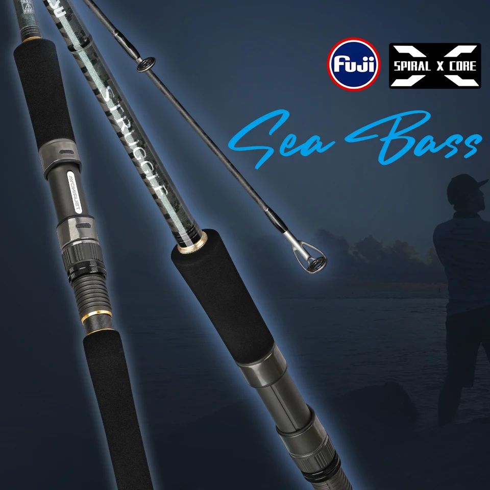 New Onaz46jlxpd New TSURINOYA STRUGGLE FUJI Part Spinning Fishing Rod 2 ...