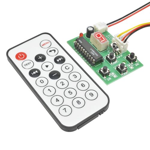 DC4V~6V Stepping Motor Controller Module Infrared Remote Control Motor ...
