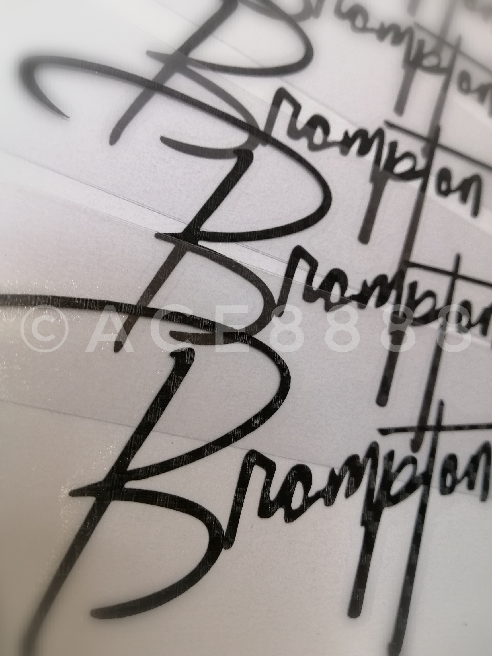 Brompton Frame Decal Custom | Lazada Singapore