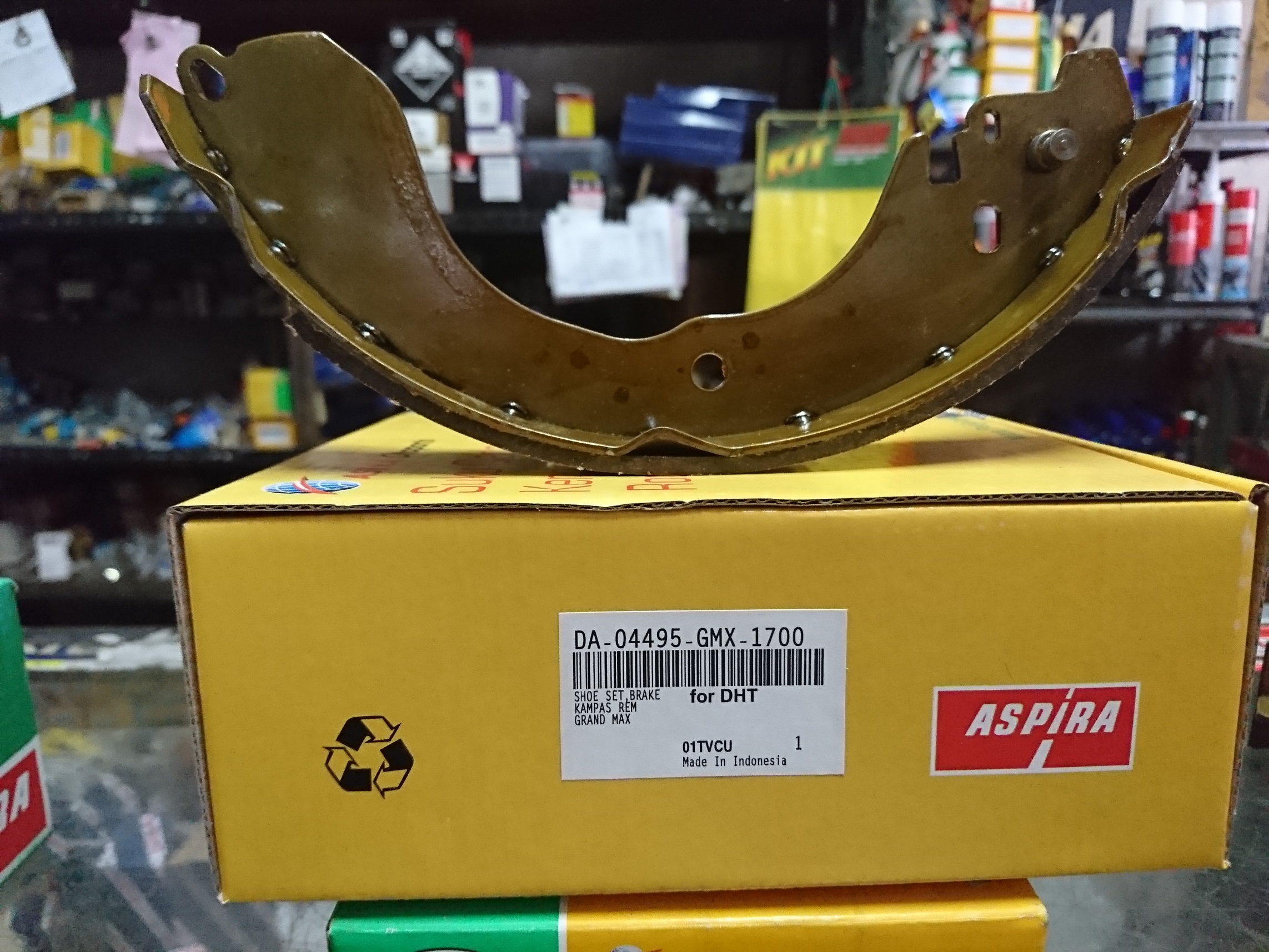 Kampas Rem Belakang Brake Shoe Mobil Grand Max LUXIO GrandMax ASPIRA ...