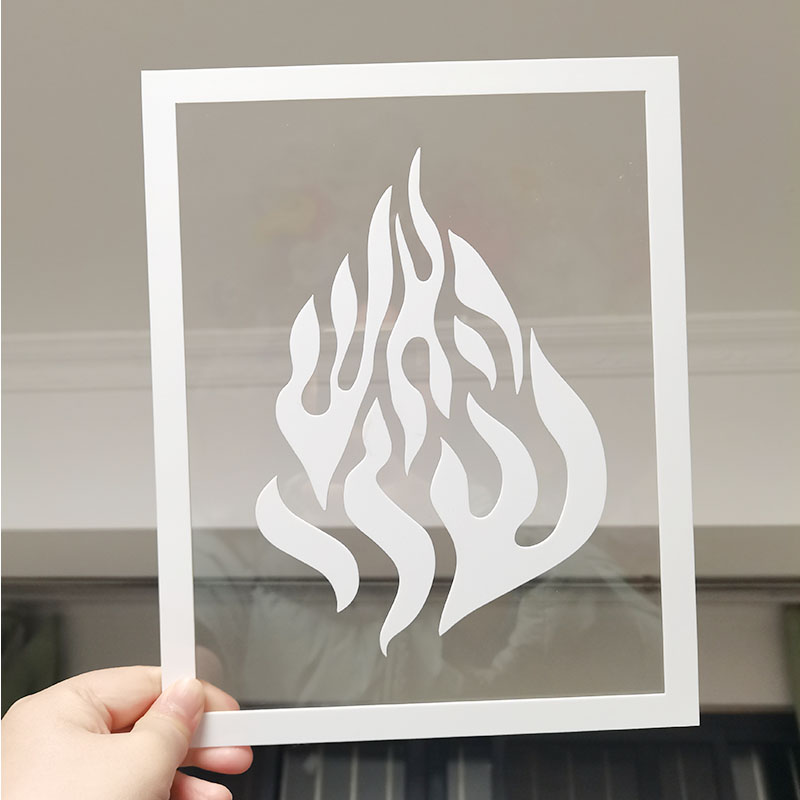 Custom Haesh Hebrew Sign Mirror Square Acrylic Jewish Breslev Breslov ...