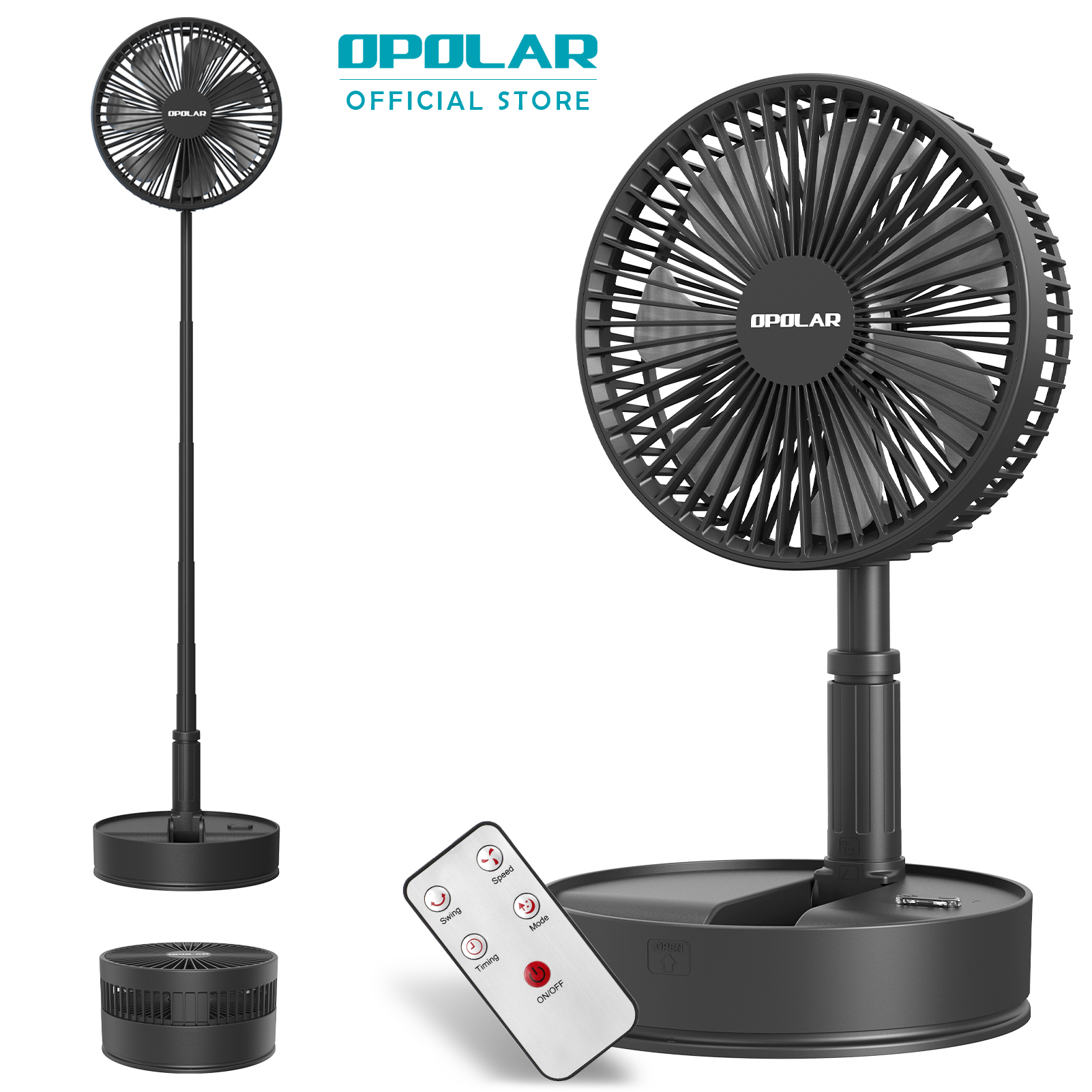 【Local Stock】2023 Upgrate OPOLAR 10000mAh Battery Operated Oscillating ...