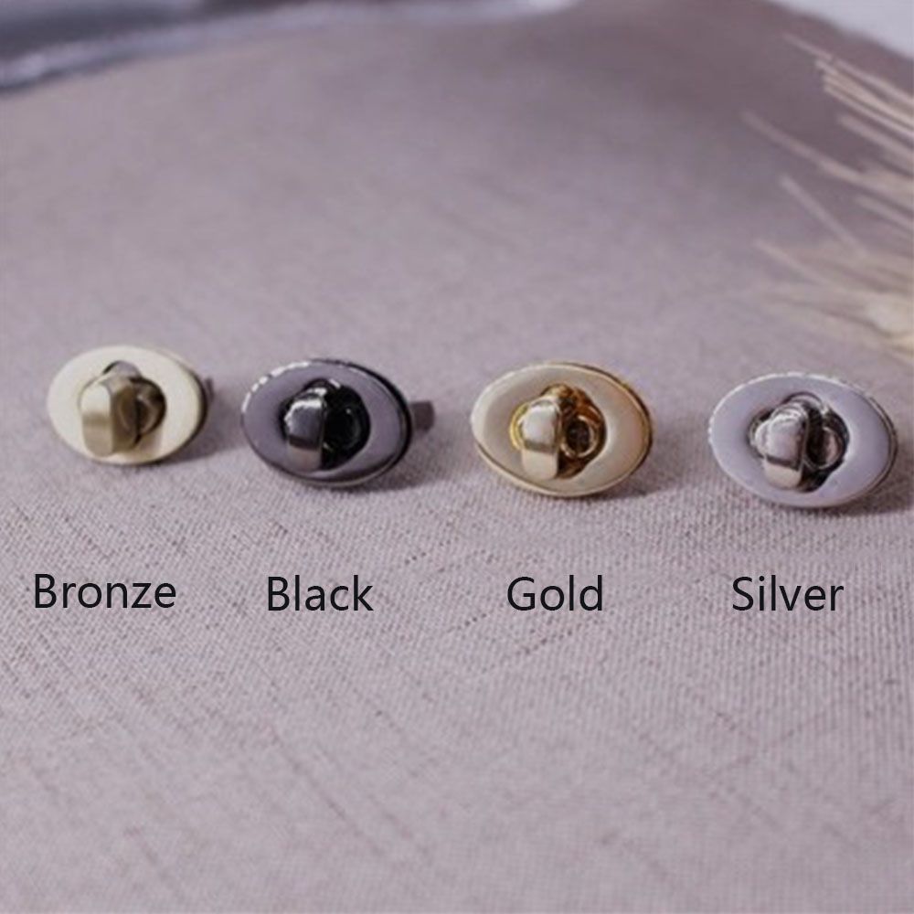 Elegant Oval Egg Shape Handbag Turn Lock Clasp Hardware DIY | Daraz.pk