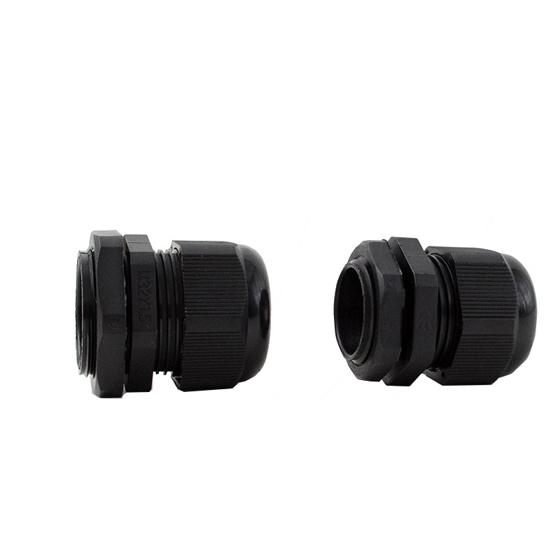 10pcs Waterproof Cable Gland Black Plastic Seal Joint Nylon M8 M10 M12 ...