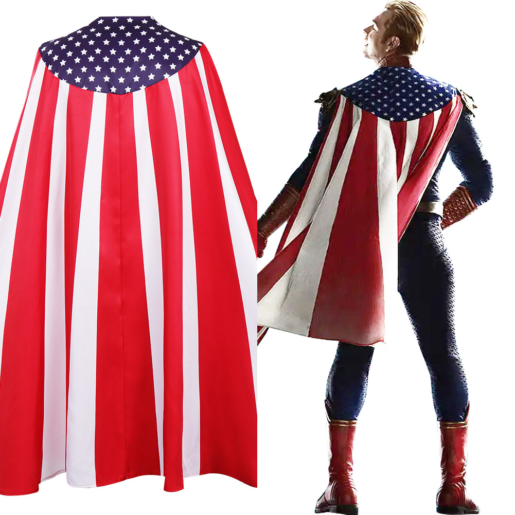The Boys Season 3 Homelander Cosplay Costume Cloak Halloween Carnival ...