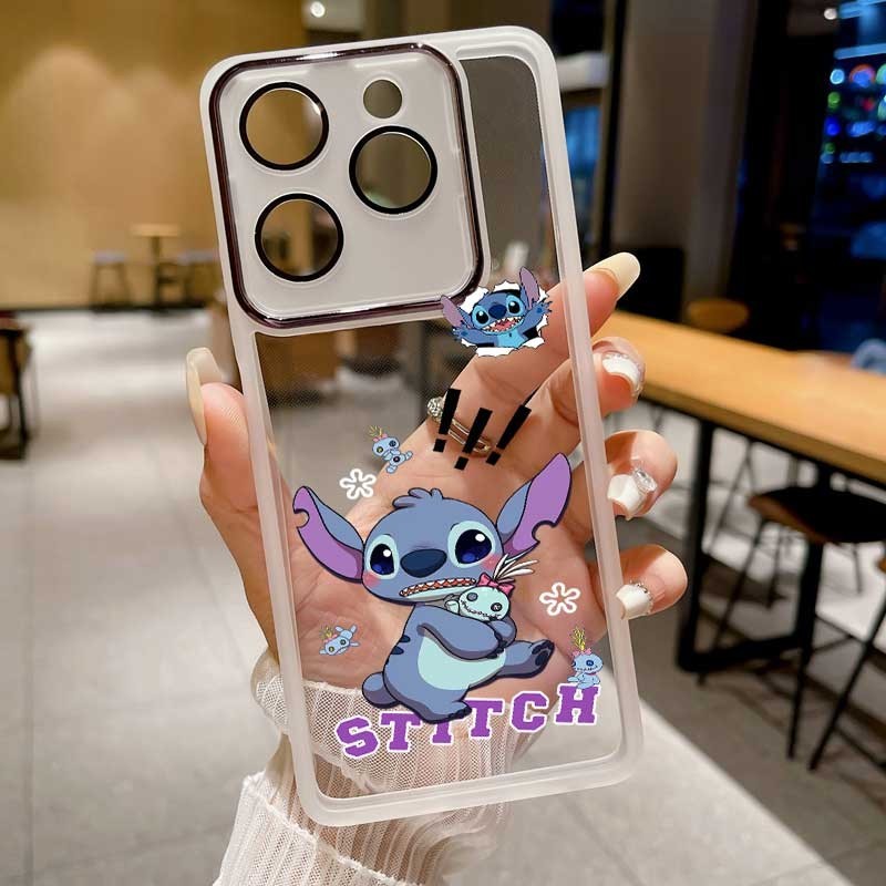 Xiaomi Redmi 13 redmi13 12 Feared Stitch Casing Soft Phone Cover ...