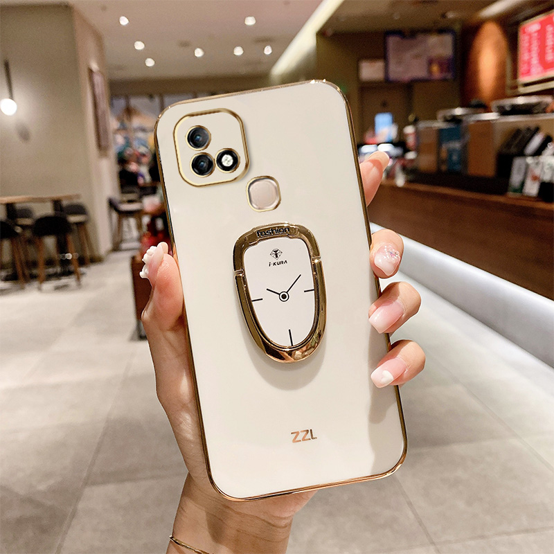 YBD เคสโทรศัพท์ชุบสำหรับ Infinix Smart 5 Pro,เคสหรูหรา10i ฝาครอบป้องกัน ...