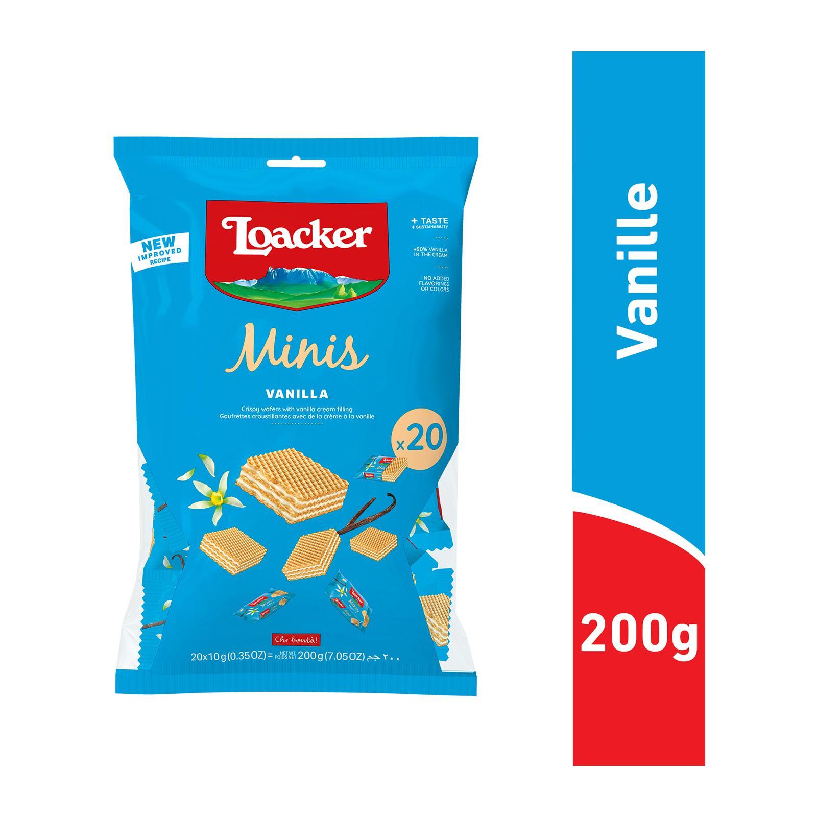 Loacker Minis Vanille Crispy Wafers | Lazada Singapore