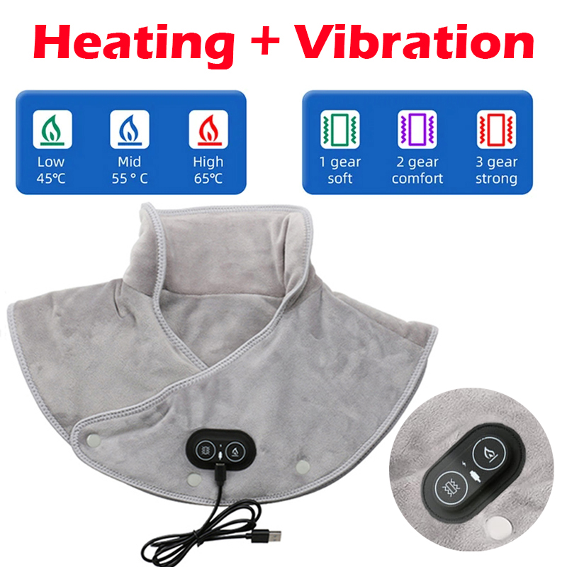 【Online】 Electric Heating Neck Shoulder Vibration Cervical Vertebra ...