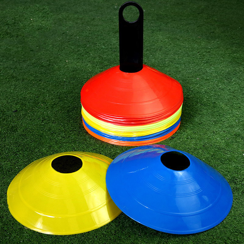 10Pcs Soccer Training Football Ball Game Disc Agility Disc Cone Set ...