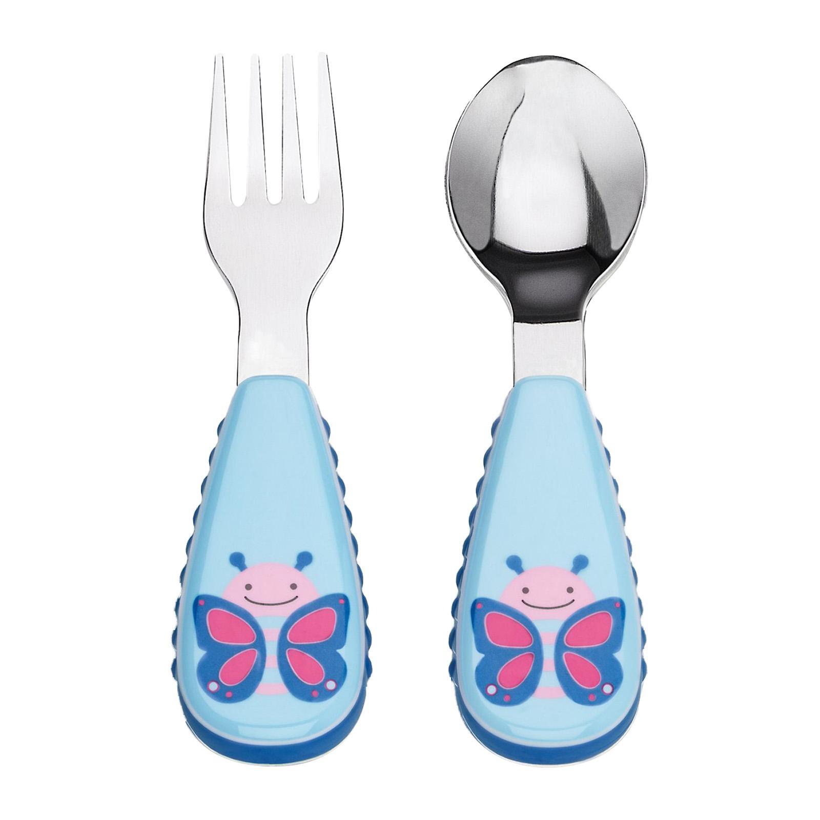 Skip Hop Zootensils Fork And Spoon - Butterfly - By First Few Years ...