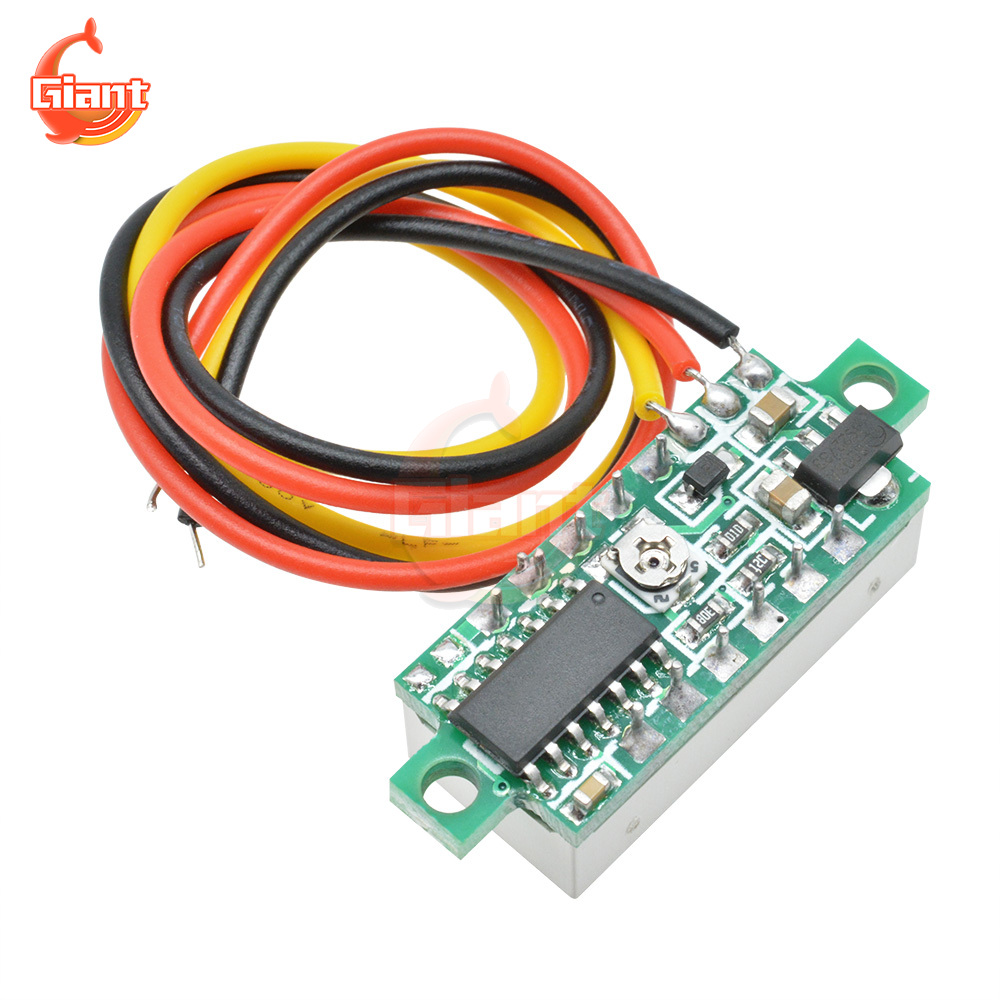 Dc 0-100v 3-Wire Digital Voltmeter 0.28 Inch Led Display Voltage ...